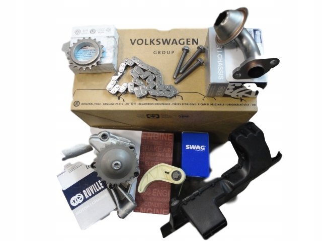 NOWY ZESTAW POMPA OLEJU AUDI VW SEAT 2.0 TFSI FSI 06B115105 038115105 ...