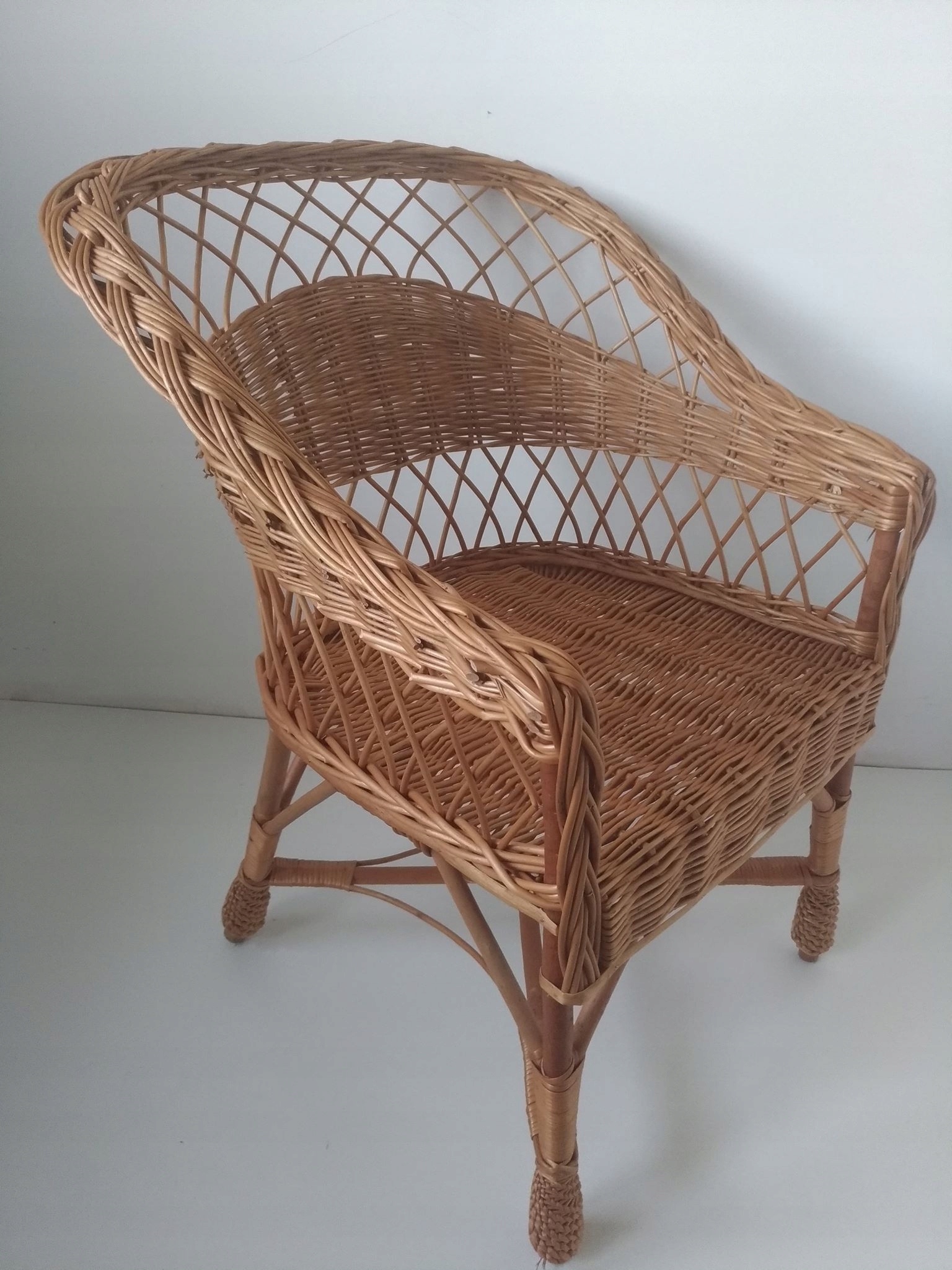 FOTEL WIKLINOWY REGAN KRZESŁO Z WIKLINY PEŁNY 7491866258 - Allegro.pl