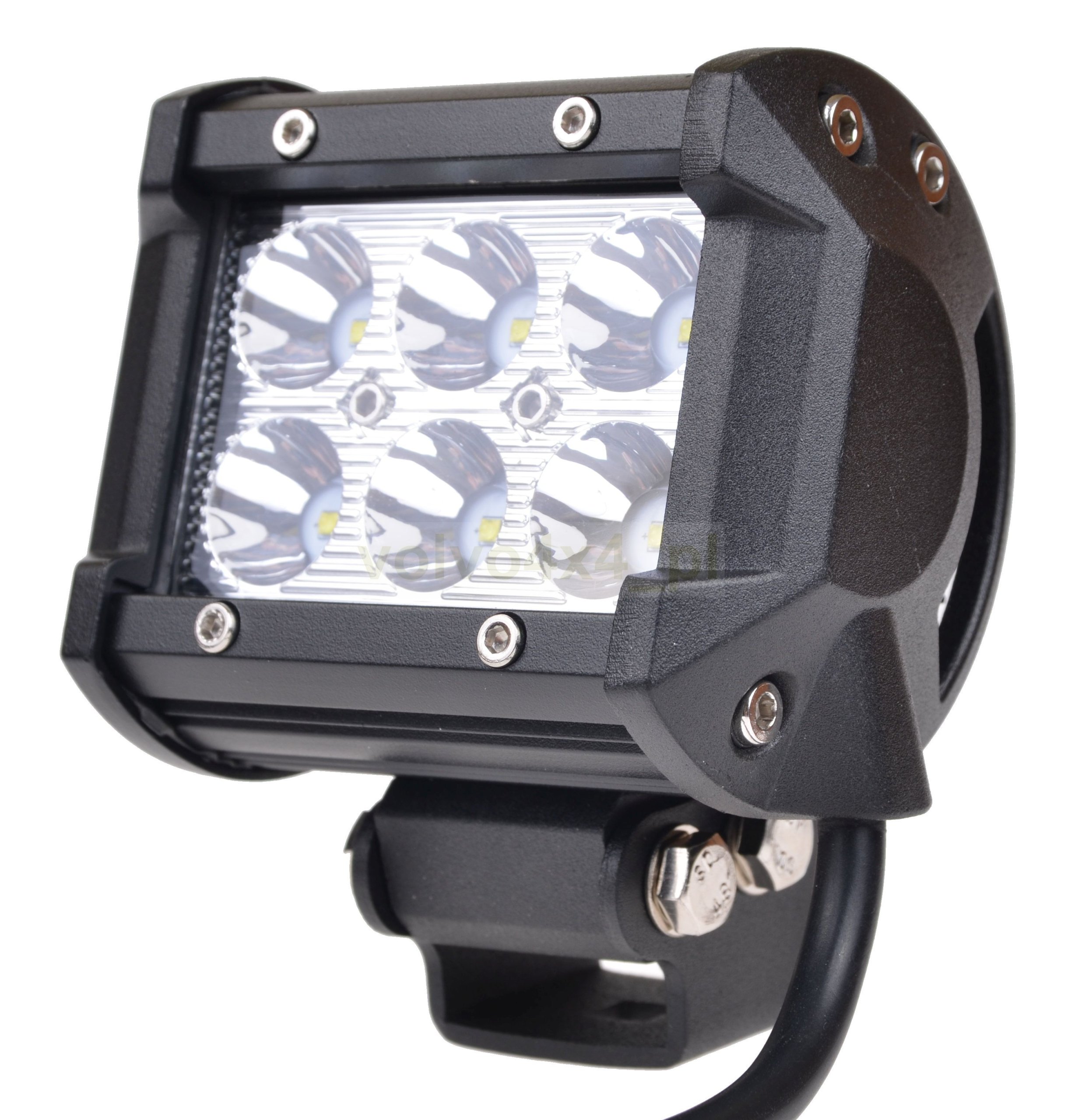 LAMPA HALOGEN MINI PANEL LED 18W 12/24V SPOT 4x4 za 53.00PLN z Lublin ...