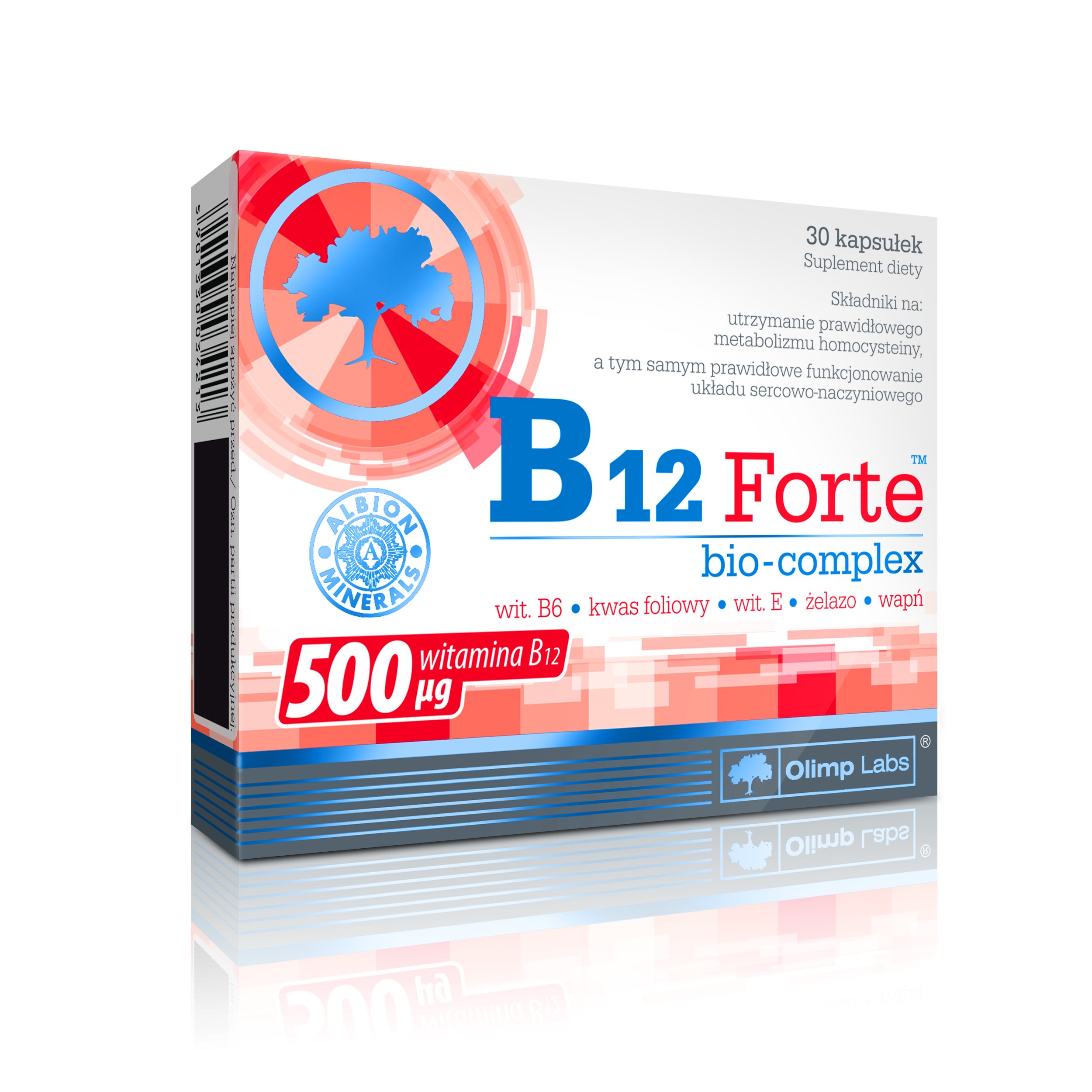 OLIMP B12 FORTE BIO-COMPLEX 30kaps WITAMINY SERCE 7234514317 - Allegro.pl