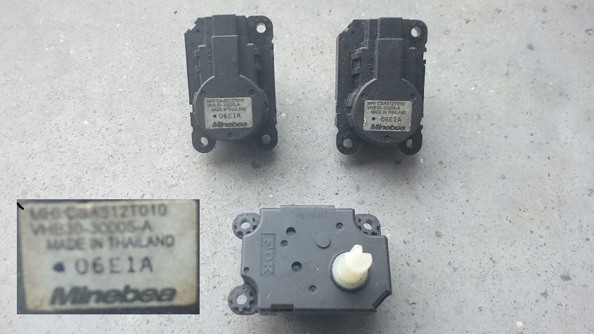 ASX LANCER OUTLANDER SILNICZEK REGULACJI NAWIEWU 7820A080 za 80 zł z ...