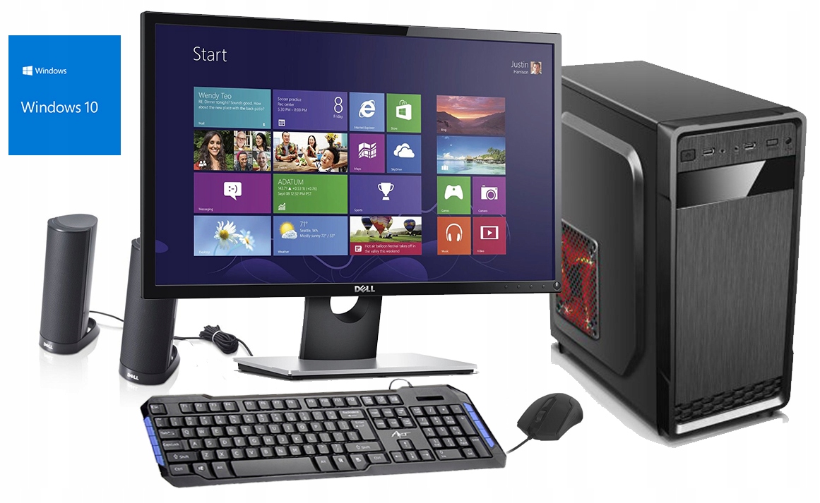 ZESTAW komputerowy do multimediów nauki internetu - 7512938651 ...