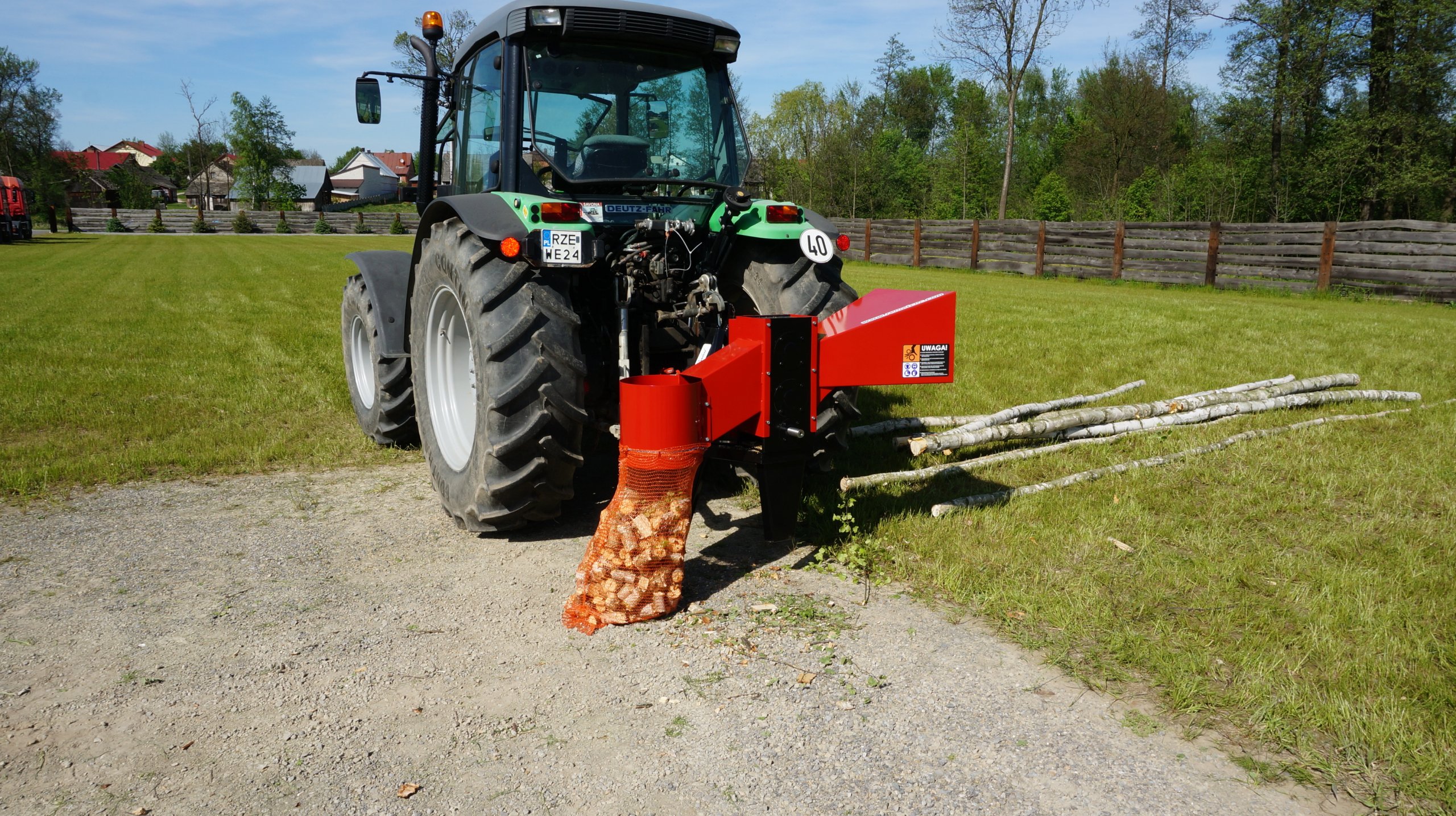 Rębak do gałęzi WALCOWY R120 11cm RATY i RABATY :) - 6868622354 ...