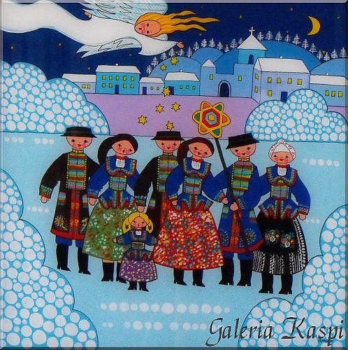 Kolędnicy - NA SZKLE MALOWANE - Ewa Skrzypiec - 7043162697 - oficjalne ...