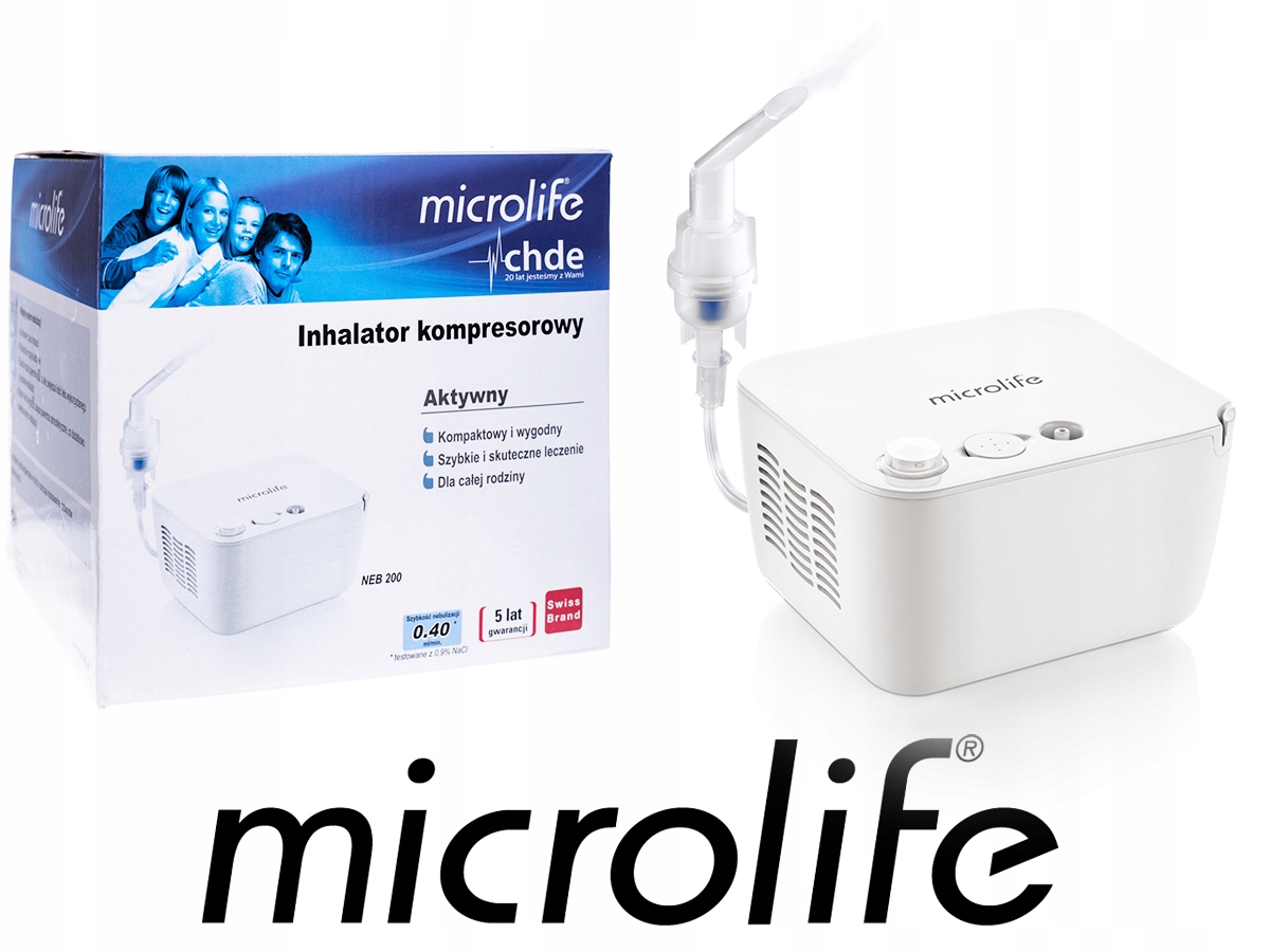 Microlife inhalator NEB 200 nebulizator - 7511251559 - oficjalne ...