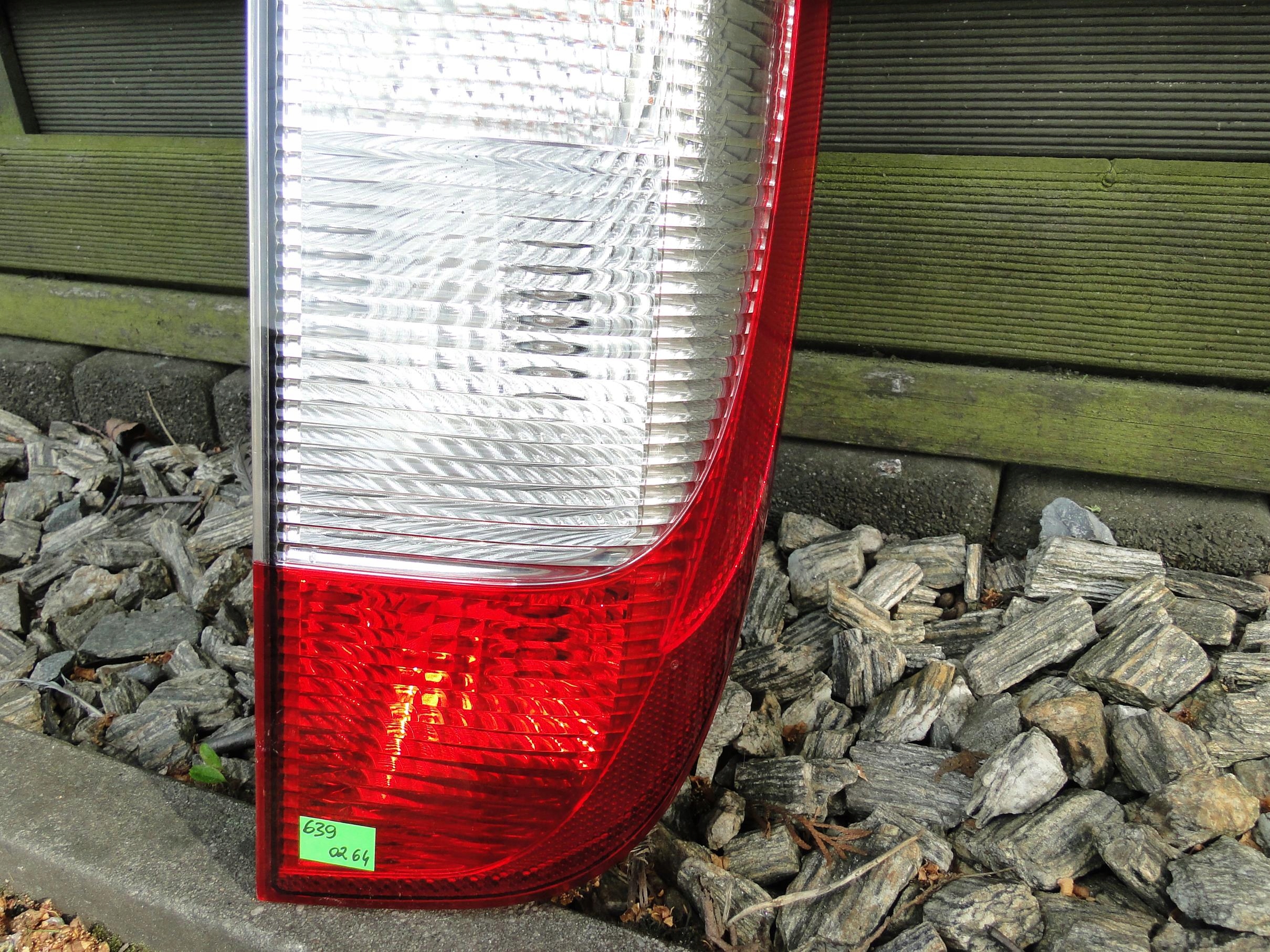 MERCEDES VITO W639 LAMPA LEWA TYLNA W6398200264 - 7334204134 ...
