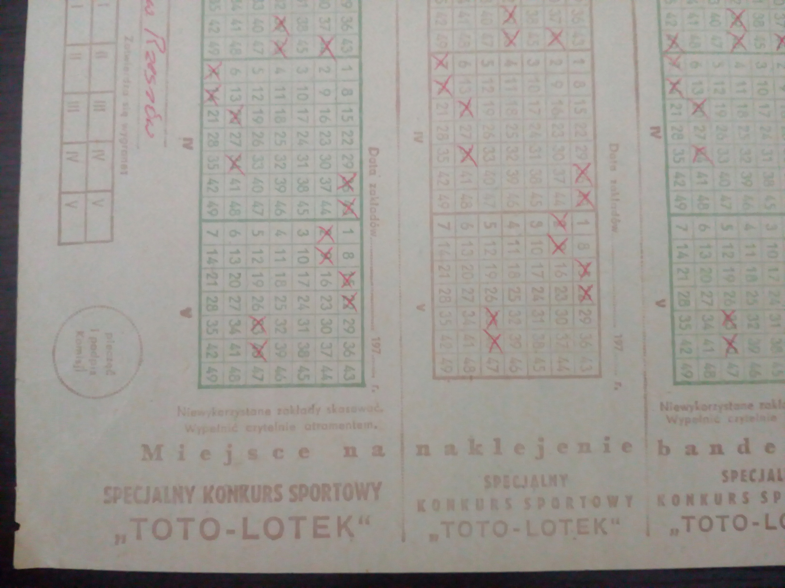 Stare kupony Totalizatora Sportowego - 7455083564 - oficjalne archiwum ... Stare kupony Totalizatora Sportowego - 7455083564 - oficjalne archiwum ...