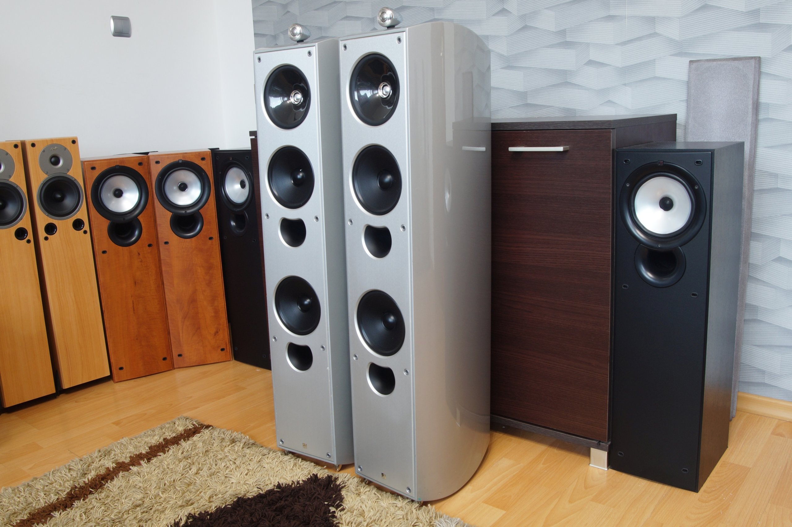 Kolumny Stereo KEF XQ5 FIVE Komis Audio Myślenice - 7020537236 ...