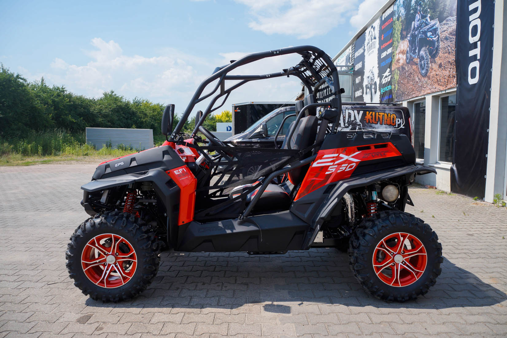 QUAD BUGGY CF-MOTO ZFORCE 550 EX 2018r. DOSTAWA - 7436420908 ...