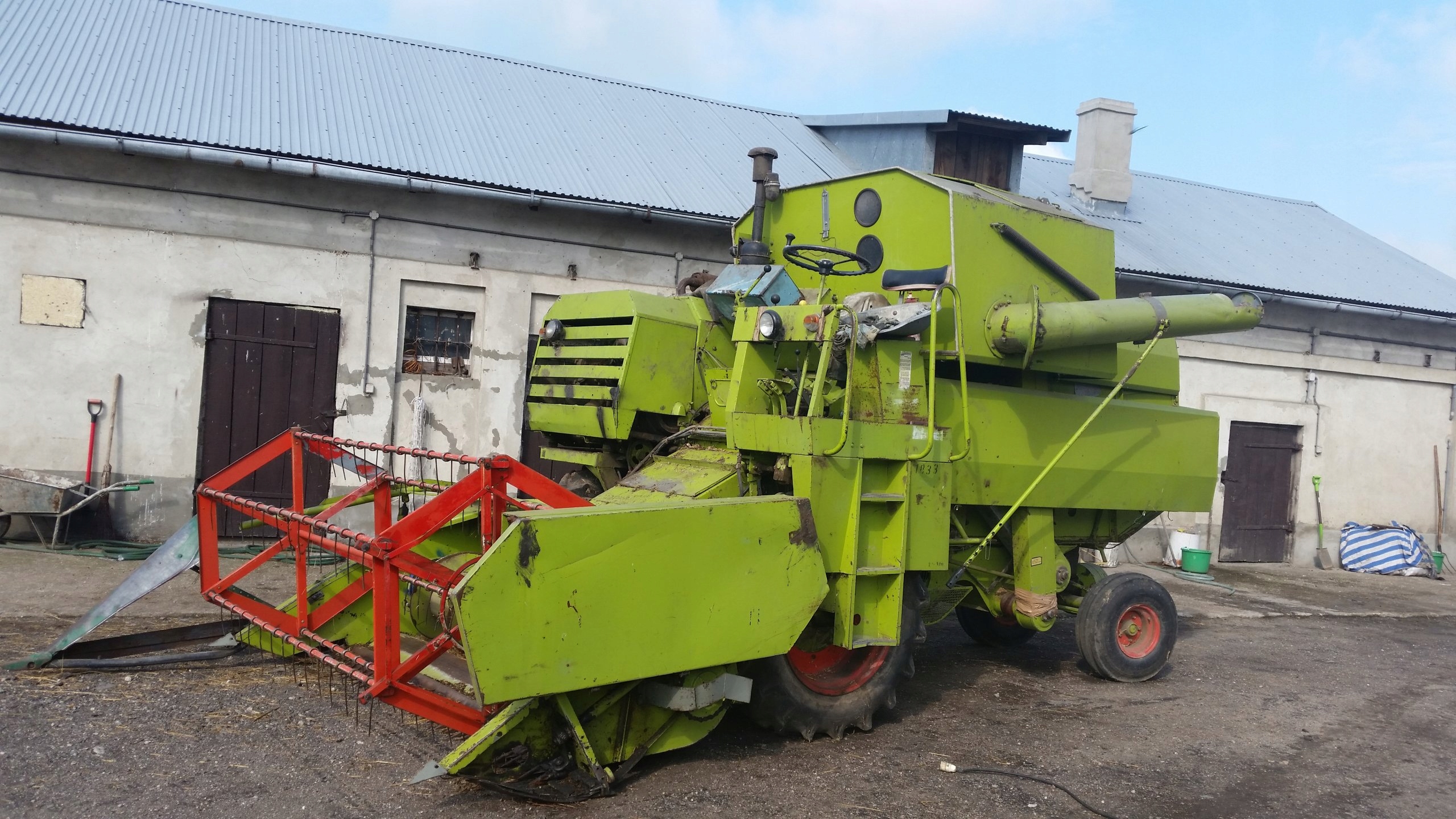 Kombajn Class cosmos - 7301956848 - oficjalne archiwum allegro