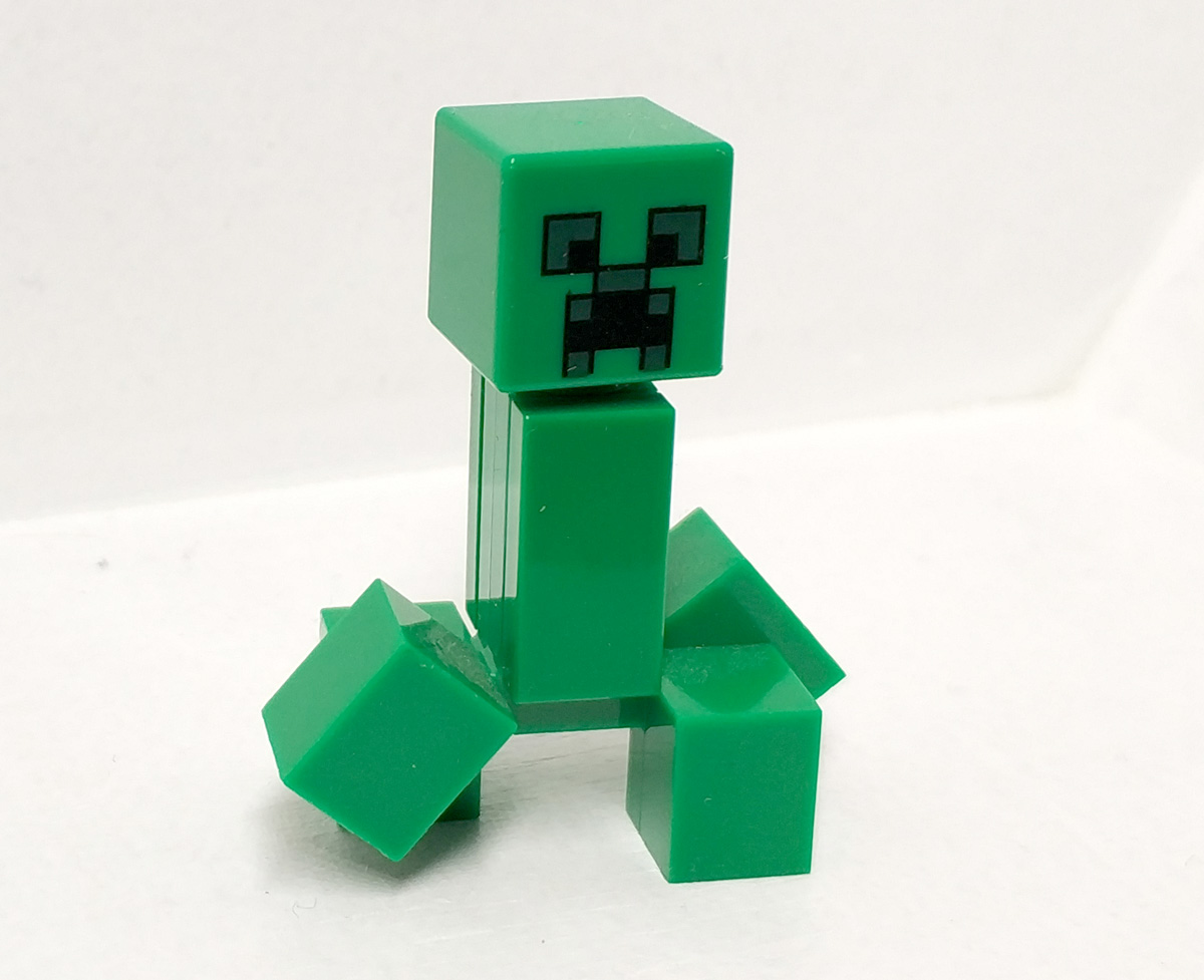Lego Minecraft figurka min012 Creeper 21115 21118 - 7234588304 ...
