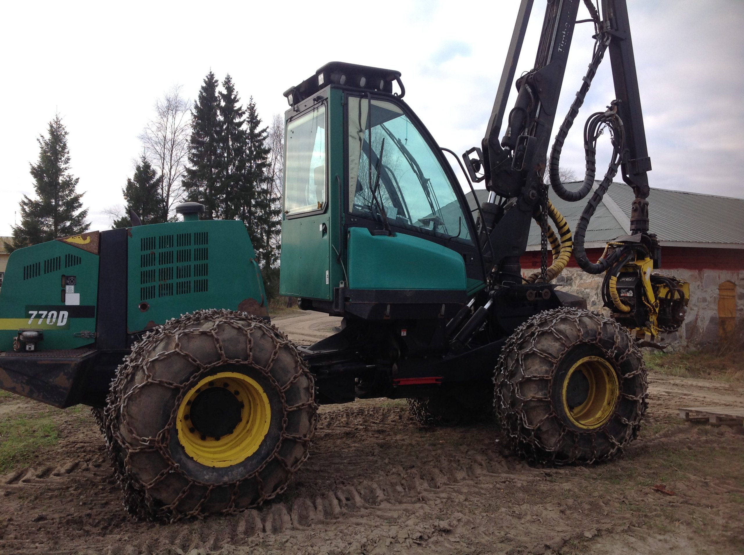 Harwester Timberjack 770D 2003, Valmet Ponsse - 7023793781 - oficjalne ...