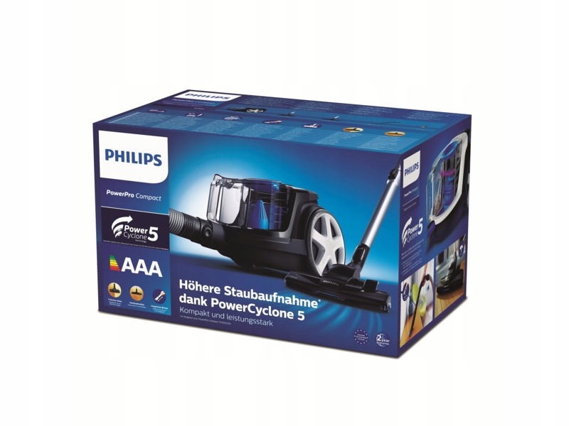 Odkurzacz PHILIPS PowerPro Compact FC9331/09 - 7527485961 - oficjalne ...