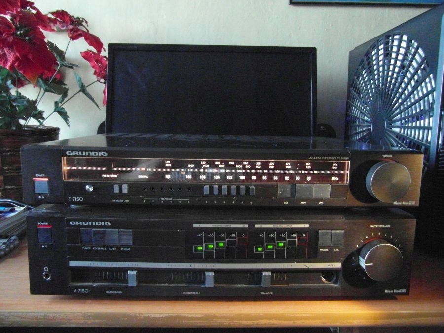 Grundig V7150 2x55W + Tuner T7150 Vintage HiFi Top - 7569097780 ...