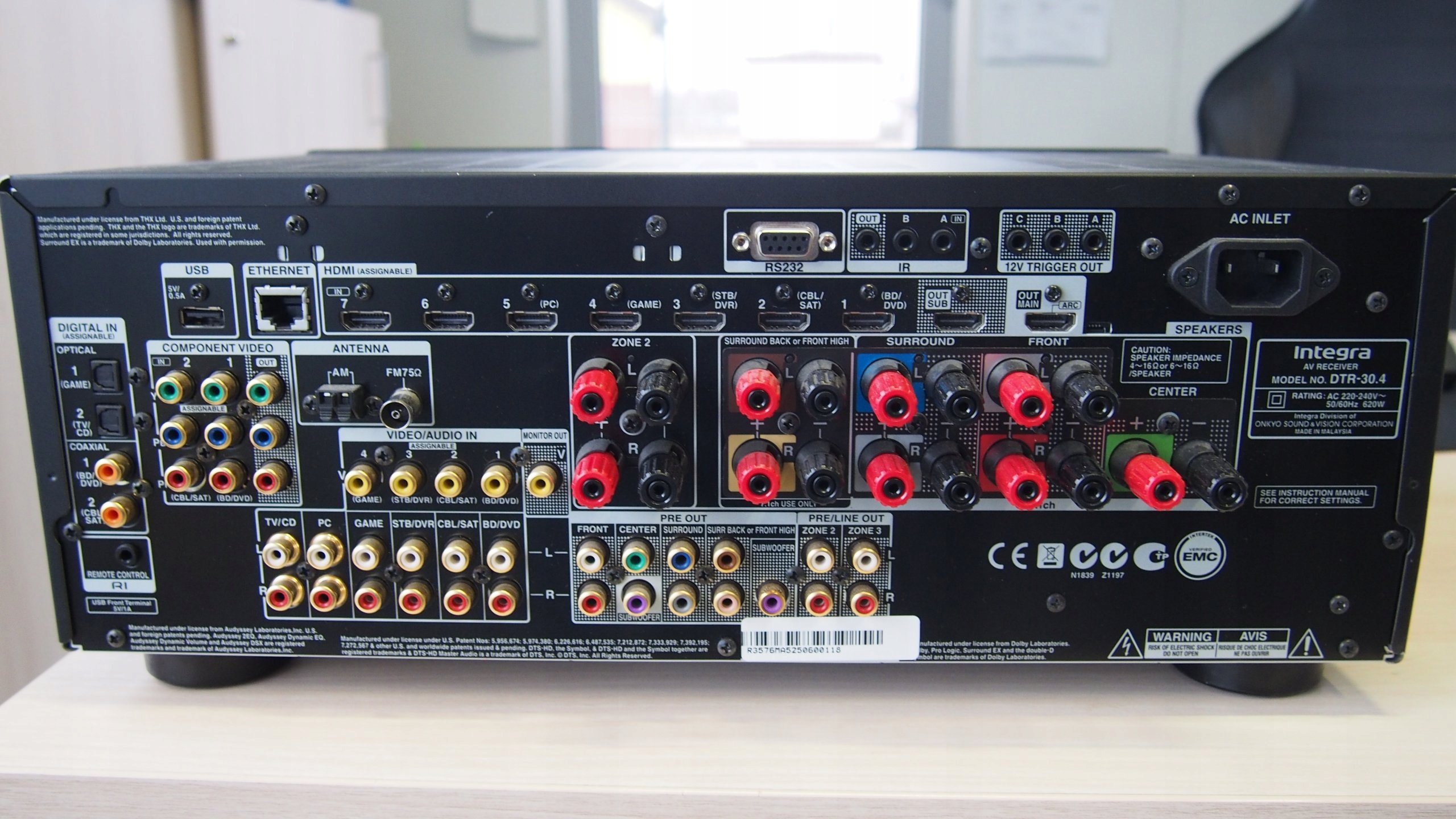 Onkyo Integra DTR 30.4 + BluRay Integra DBS 30.3 - 7256401213 ...