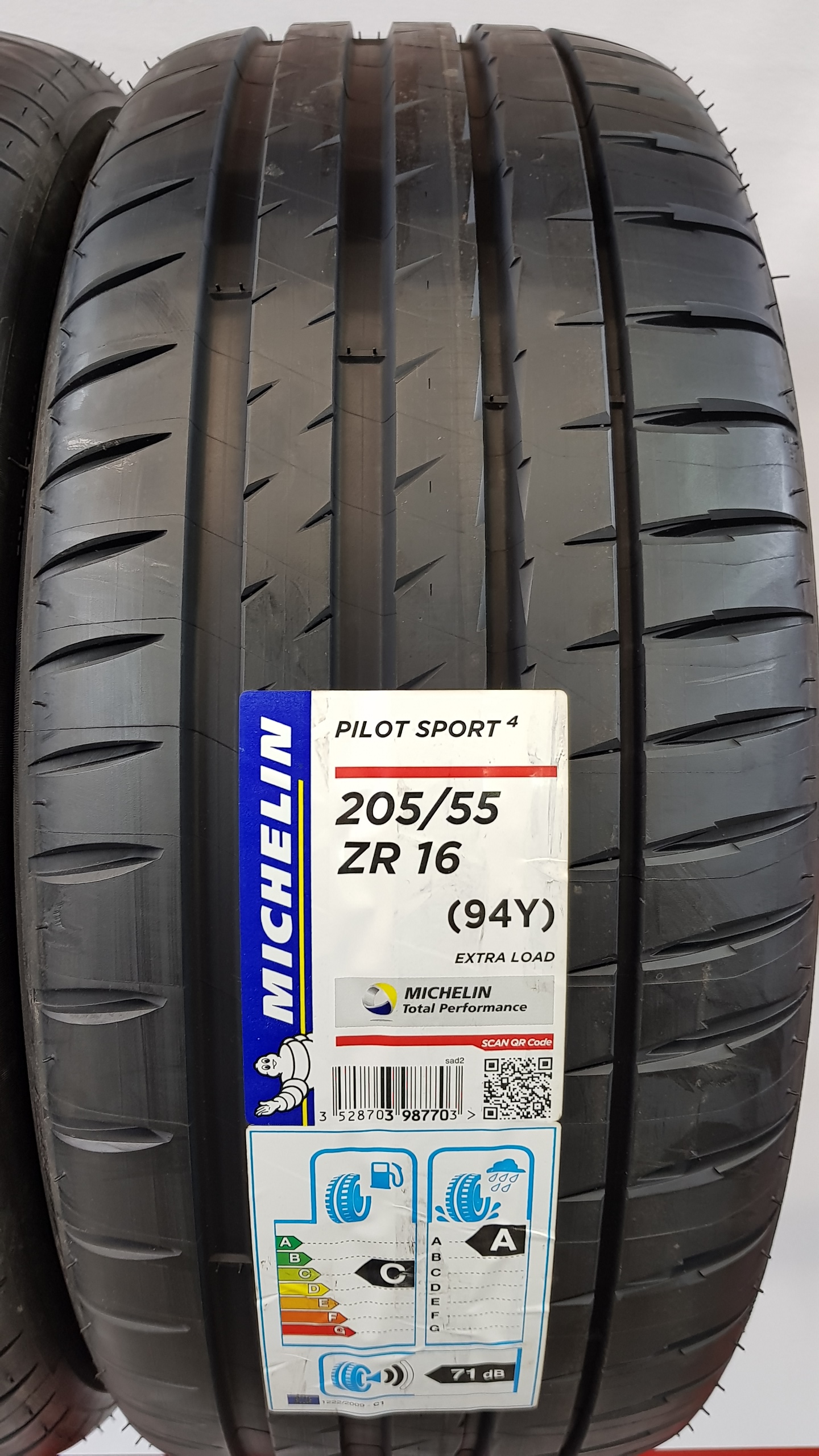 4X OPONA LETNIA MICHELIN 205/55R16 PILOT SPORT 4 - 7286139326 ...