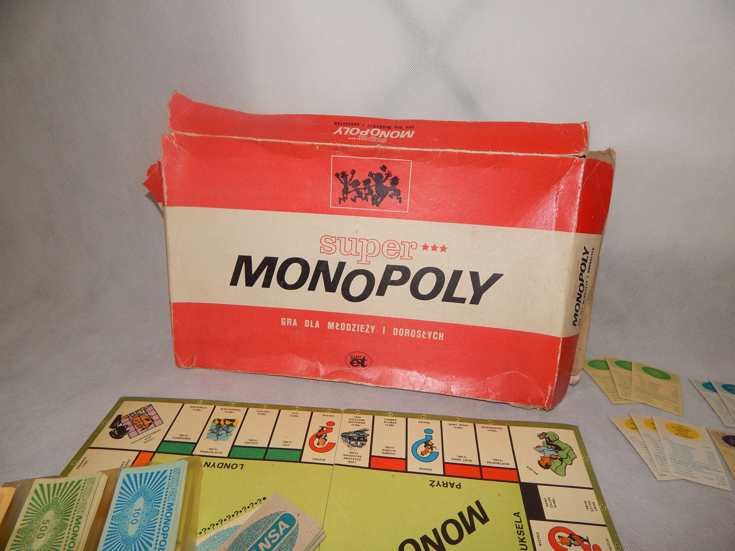 SUPER MONOPOLY Gra PRL'U - 7204060738 - oficjalne archiwum allegro
