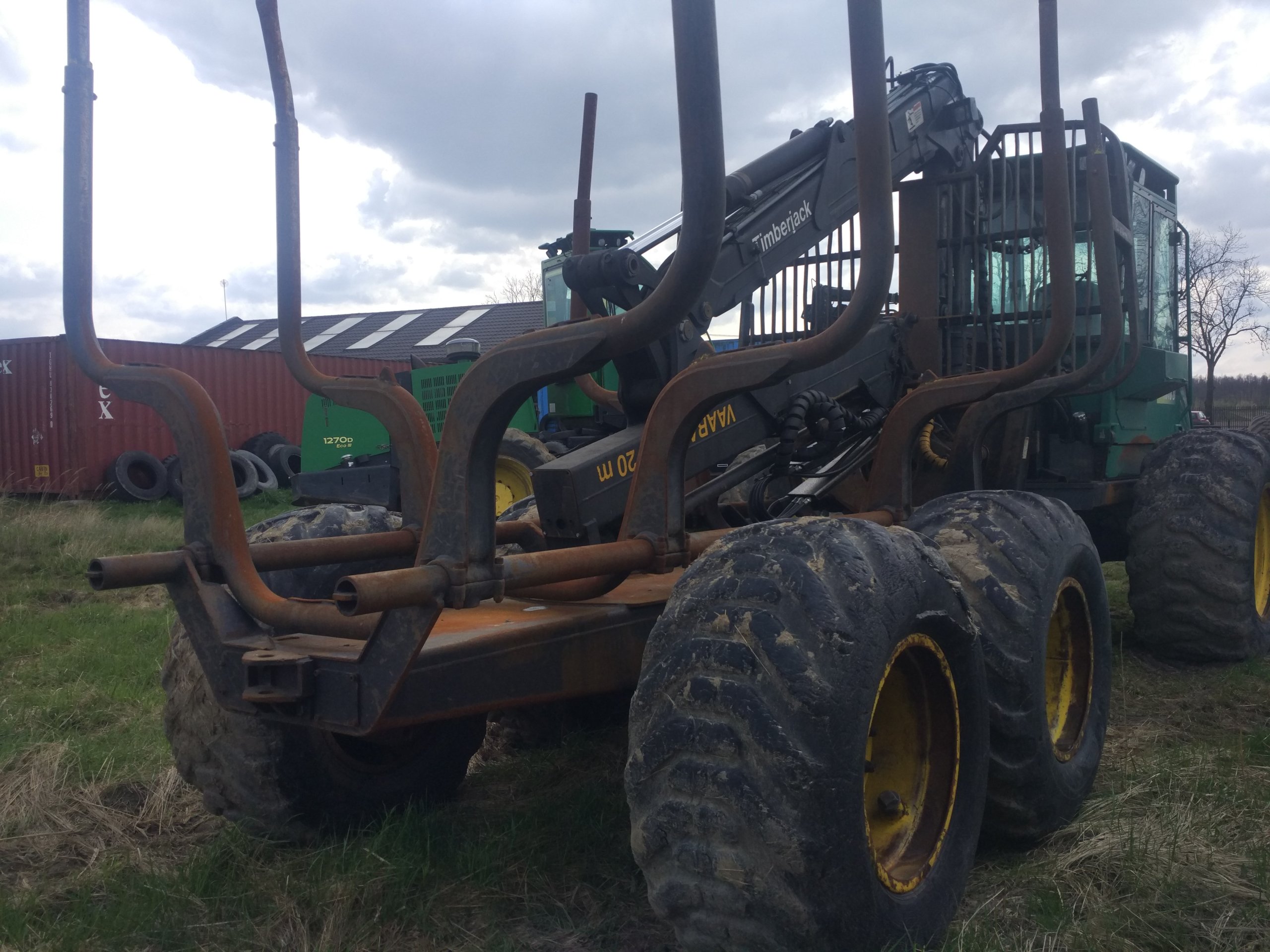 Forwarder Timberjack 1010D 2004 15700h - 7074404154 - oficjalne ...