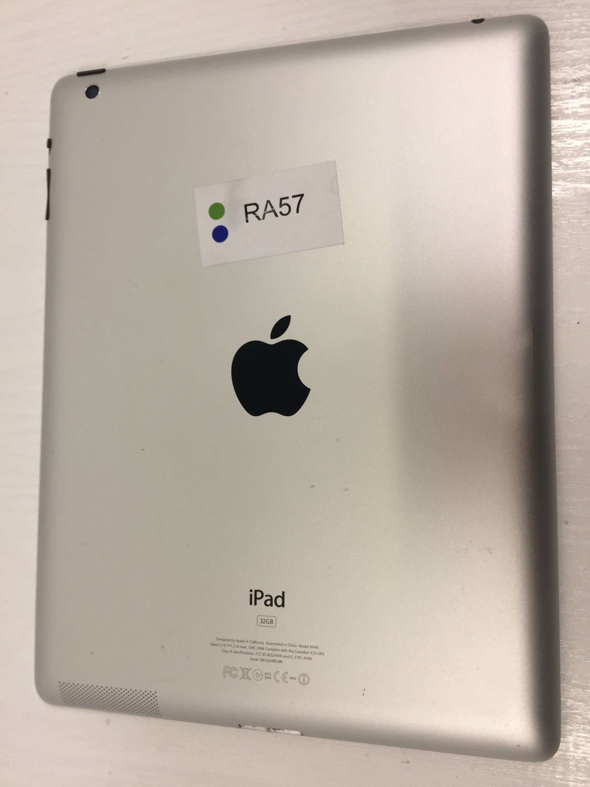 TABLET APPLE IPAD 3-GEN A1416 32GB CZARNY RA57 - 7251994830 - oficjalne ...