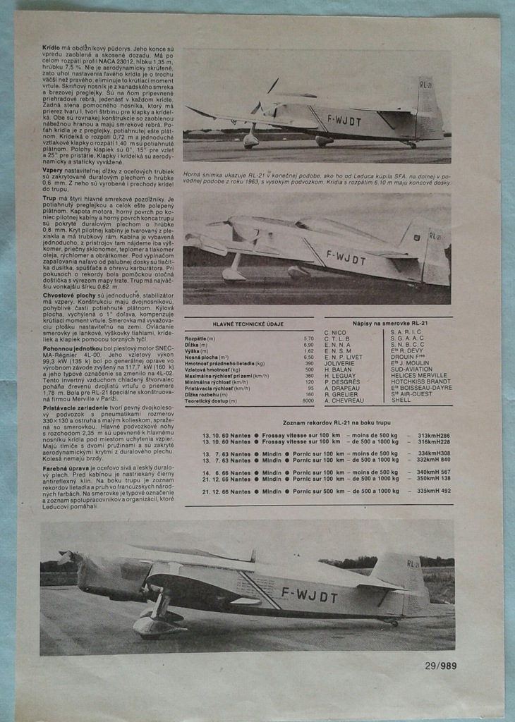 LEDUC RL-21 MONOGRAFIE - 7661328598 - oficjalne archiwum Allegro