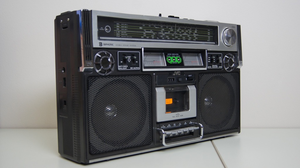 Duży Radiomagnetofon JVC Biphonic RC-838L JAPAN!!! - 7115969550 ...