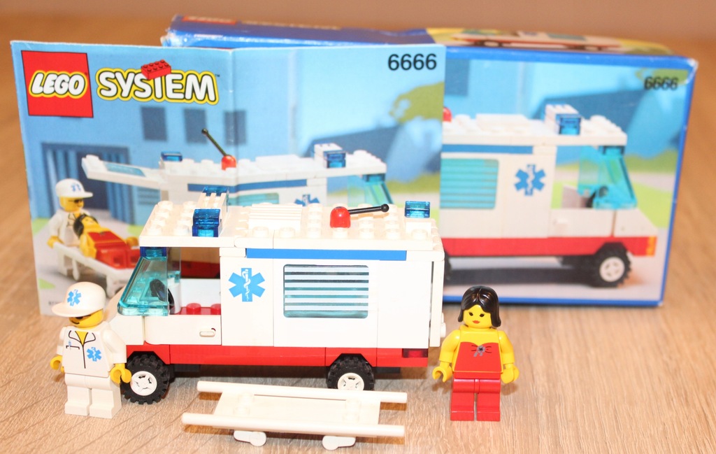 LEGO 6666 PUDEŁKO AMBULANCE INSTRUKCJA - 7708675429 - oficjalne ...