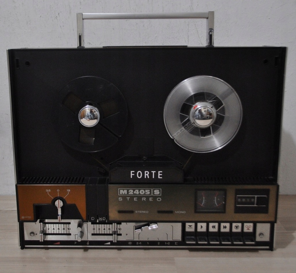 Magnetofon szpulowy Unitra ZRK M 2405 S FORTE - 7679557213 - oficjalne archiwum Allegro