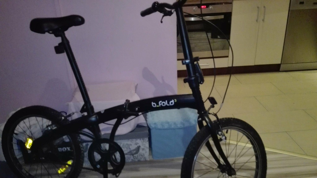 Rower Składany b fold 3 - 7218451019 - oficjalne archiwum Allegro