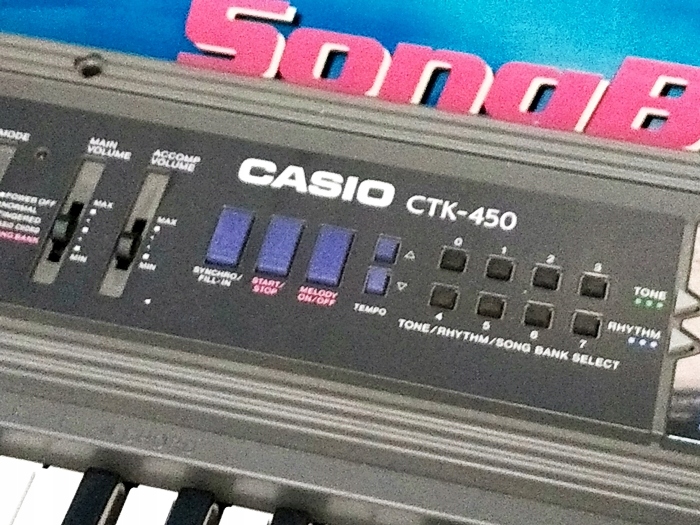 KEYBOARD CASIO CTK-450 !!! OKAZJA !!! - 7704380038 - oficjalne archiwum ...