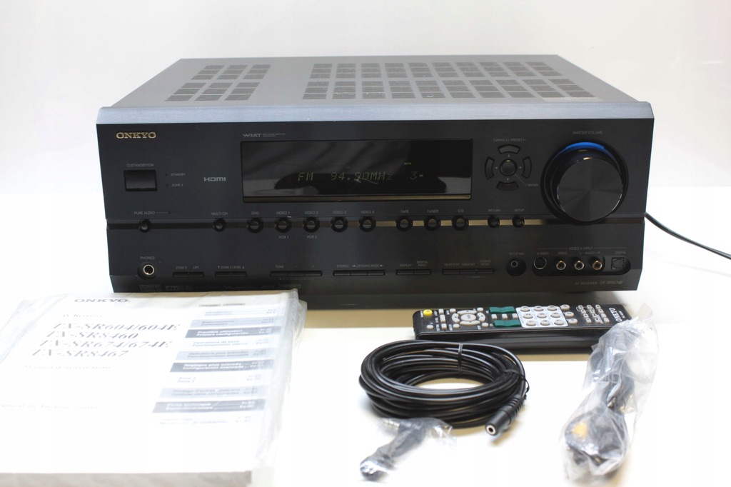 Amplituner 7.1 Onkyo TX-SR674E HDMI PILOT GWARA 3M - 7757611294 - oficjalne archiwum Allegro