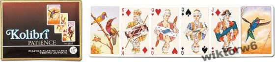 ! KARTY PASJANSOWE (do pasjansa) PIATNIK 8 WZORÓW - 7055833140 - oficjalne archiwum Allegro