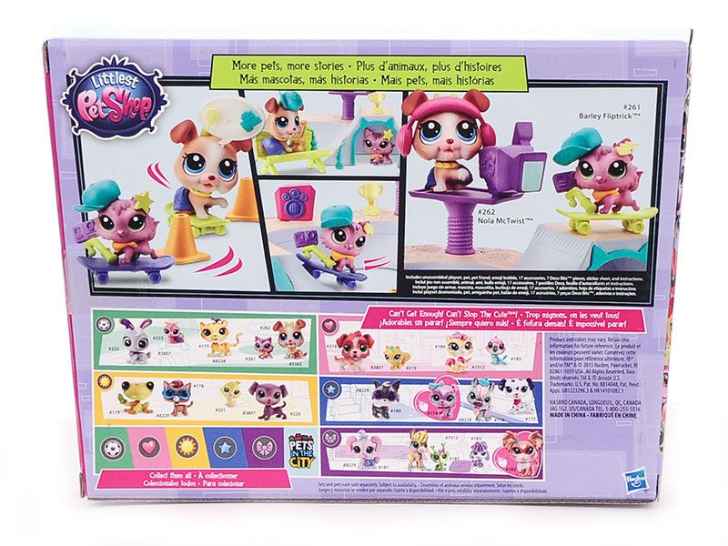 LPS Littles Pet Shop plac zabaw Skate Park - 7214811981 - oficjalne ...