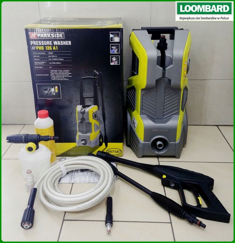 MYJKA CIŚNIENIOWA PARKSIDE PHD 135 A1 - 7640271530 - oficjalne archiwum Allegro