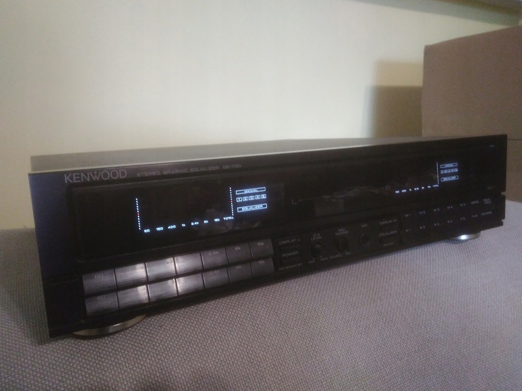 KENWOOD EQUALIZER GE-730 Poznań - 7641187963 - oficjalne archiwum Allegro