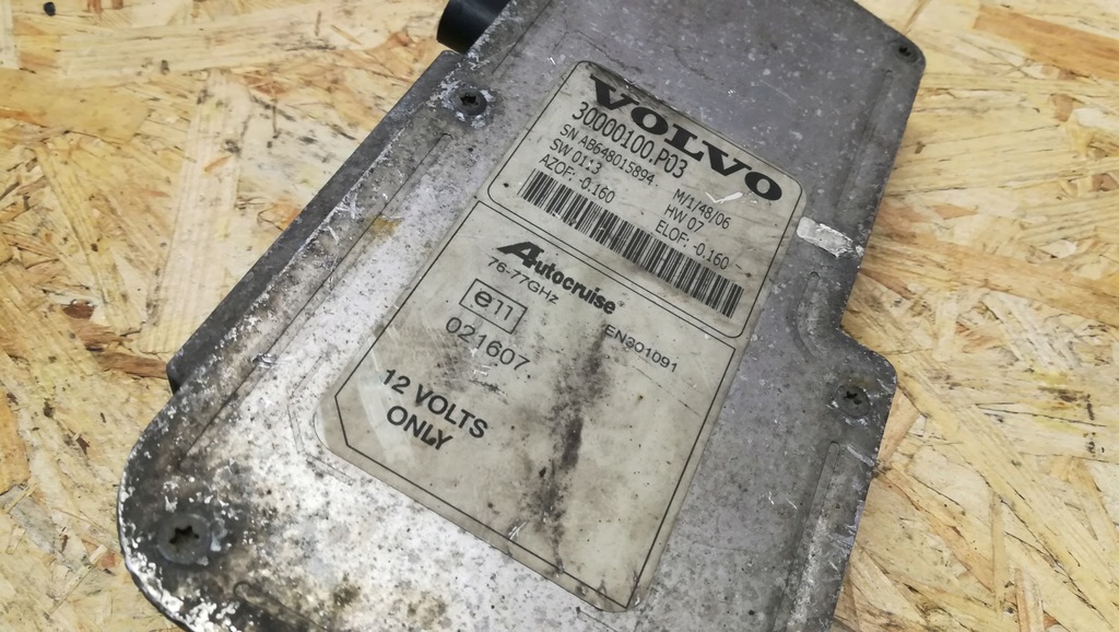 VOLVO RADAR AKTYWNY TEMPOMAT 30000100.P03 - 7559580328 - oficjalne ...