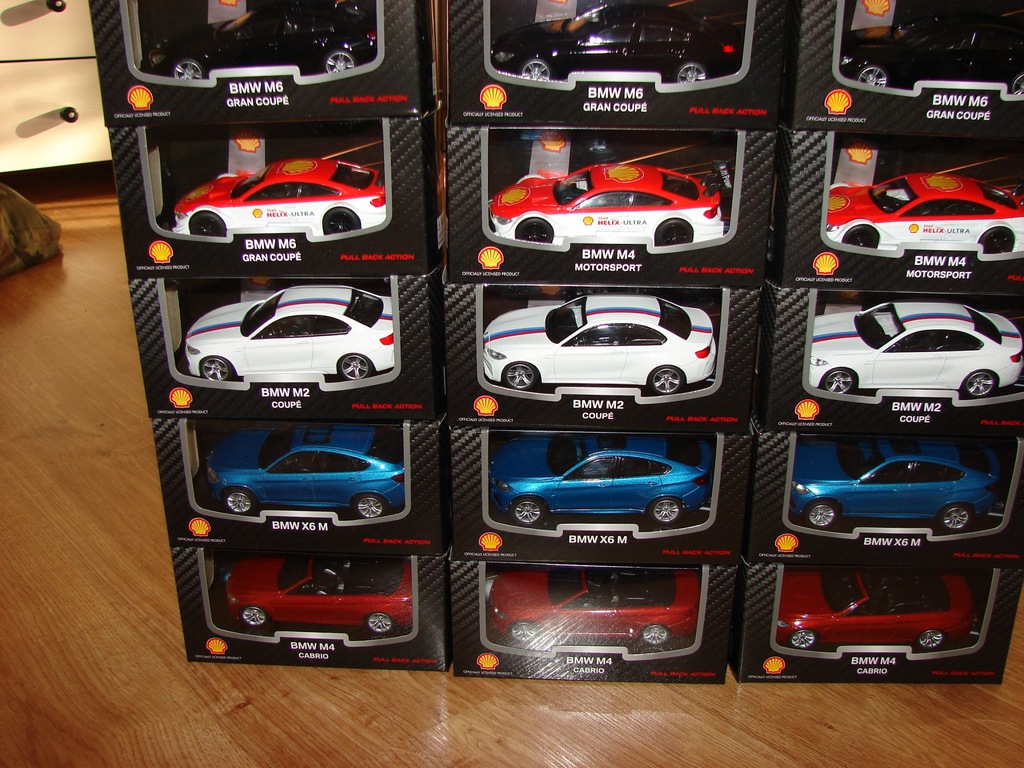 BMW shell samochodziki kolekcja 5szt. - 7442722782 - oficjalne archiwum ...