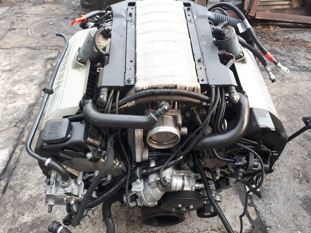 SILNIK 4,4 N62 V8 333KM BMW E60 E63 E65 BENZYN - 7136268459 - oficjalne ...