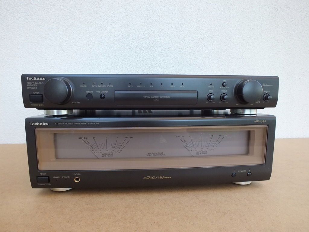 Technics Wzmacniacz SE-A900S + SU-C800U Class AA - 7657057915 - oficjalne archiwum Allegro