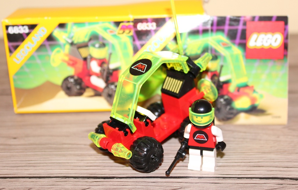 6833 LEGO ZESTAW MTRON PUDEŁKO INSTRUKCJA - 7661713164 - oficjalne ...