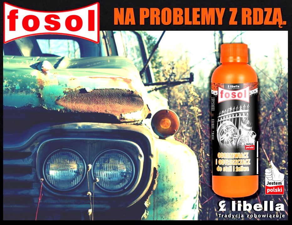 FOSOL 0,5L Odrdzewiacz i odtłuszczacz do metalu - 7192361665 ...
