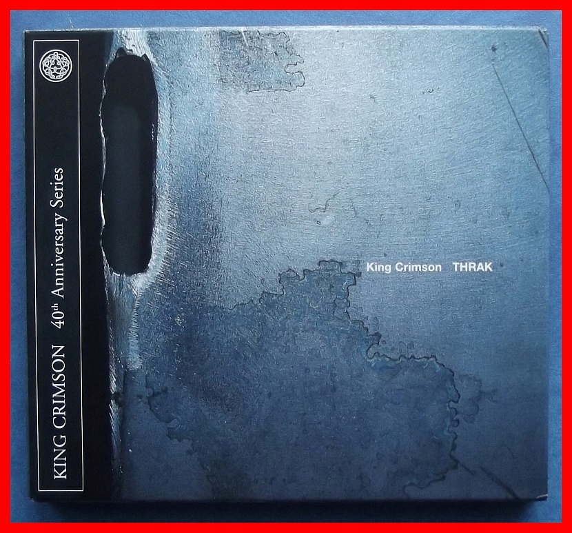 KING CRIMSON - THRAK - CD + DVD - 40th ANNIVERSARY - 7736851088 - oficjalne archiwum Allegro
