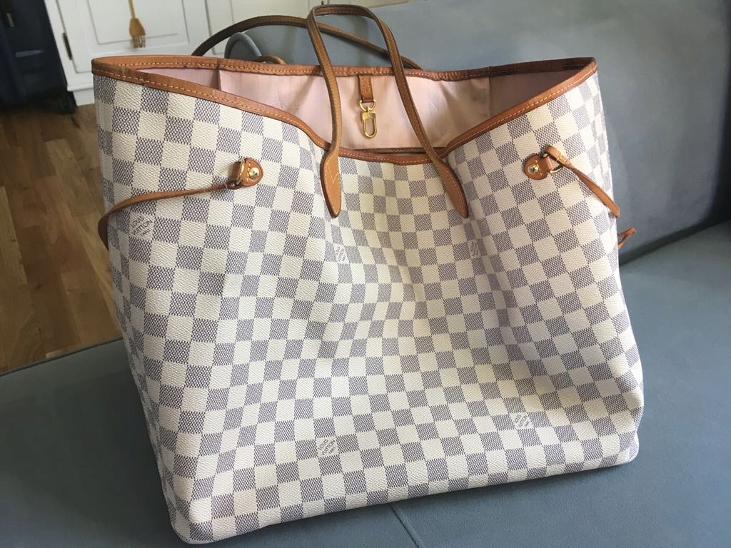 Louis Vuitton Neverfull Azure GM - 7561406102 - oficjalne archiwum Allegro