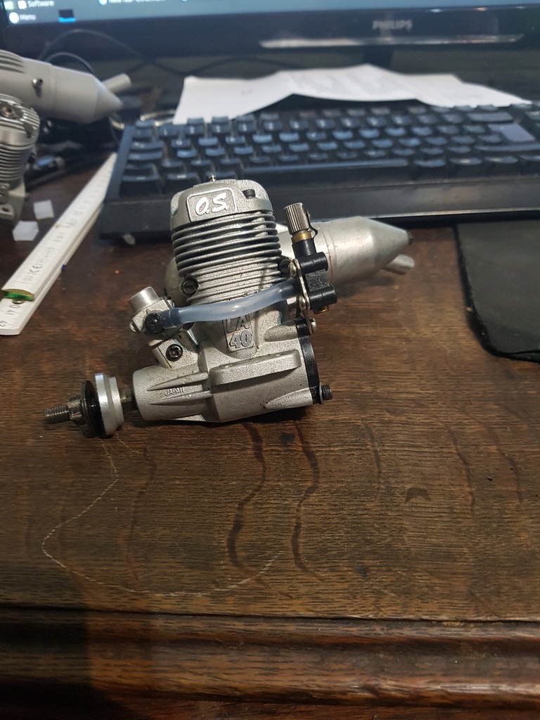 Silnik spalinowy OS LA 40 - 7616604208 - oficjalne archiwum Allegro