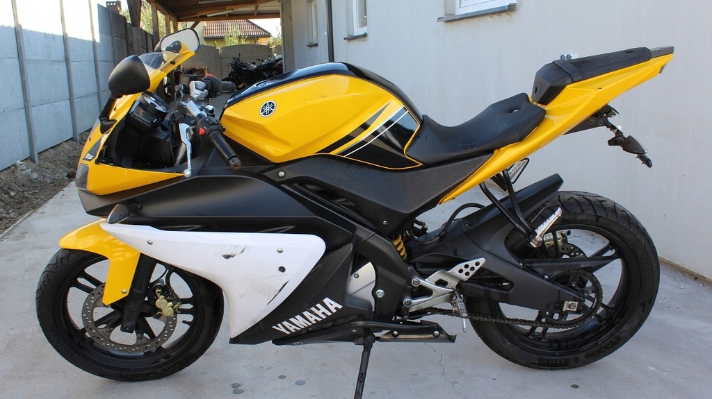Yamaha YZF R125. 2008r Yellow 20 tyś km Jesienna O - 7614074233 ...