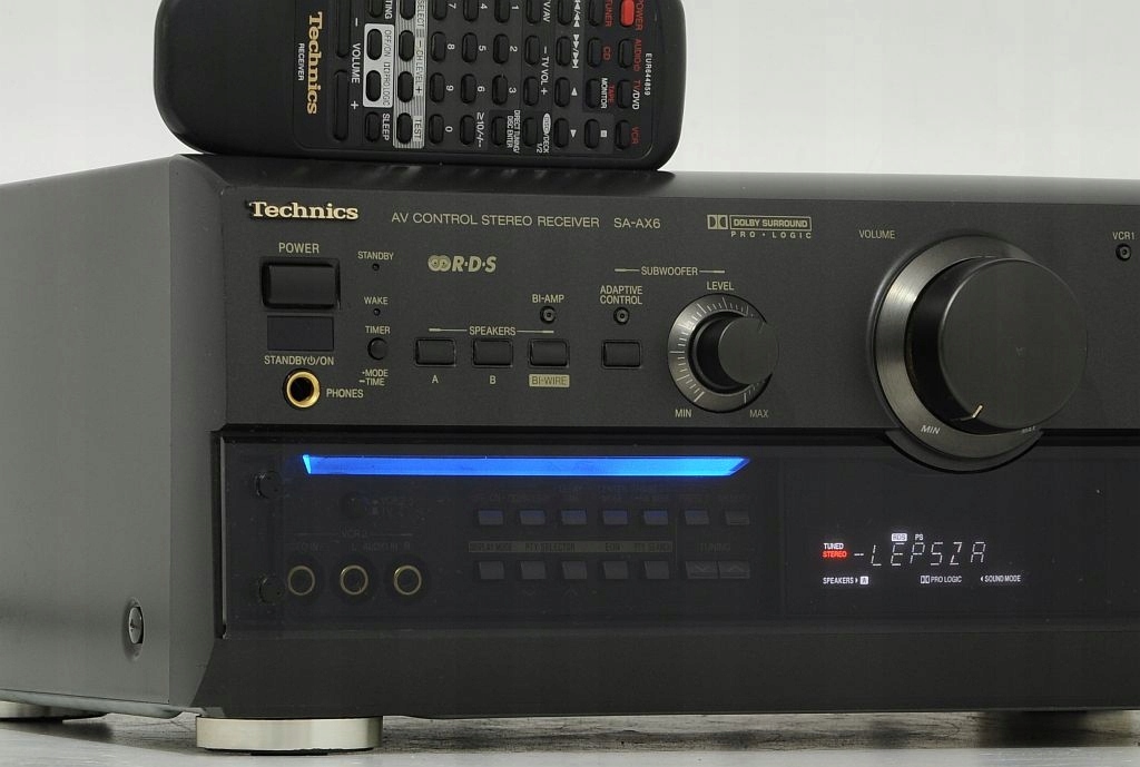TECHNICS SA-AX6 ZNAKOMITY AMPLITUNER 5.1 RDS PILOT - 7525032524 ...