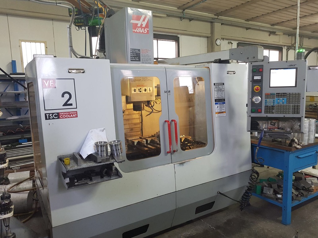 FREZARKA CNC VF2 HAAS rok 2004, wyposażenie PLUS - 7157813372 - oficjalne archiwum Allegro