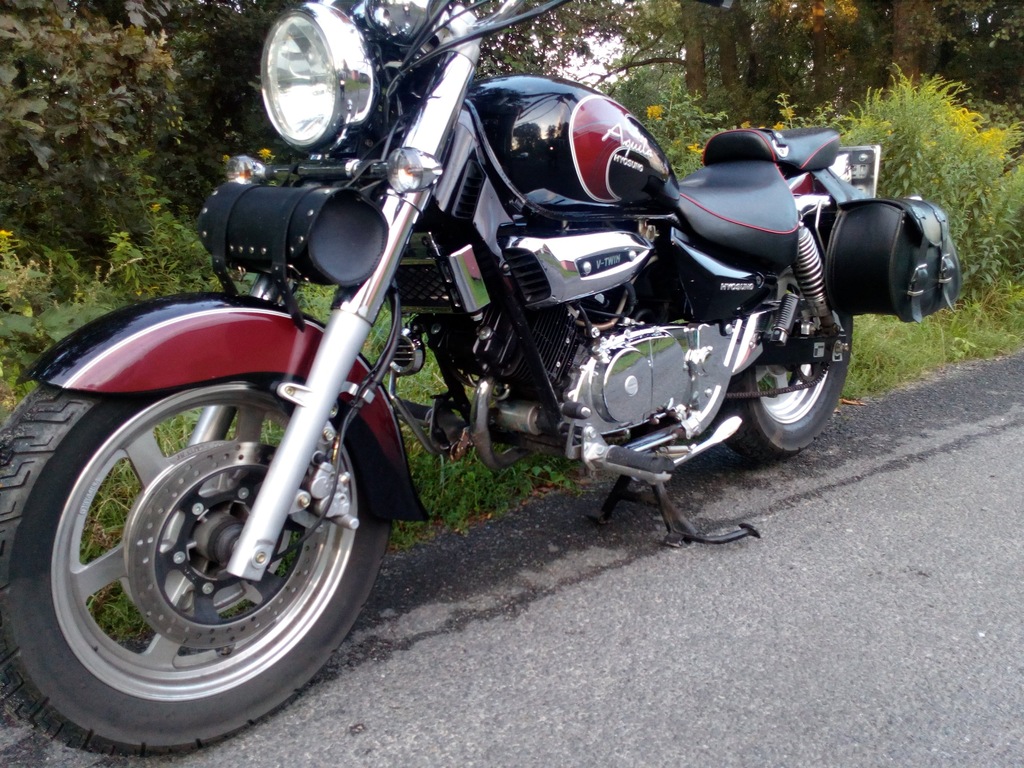 Duży HYOSUNG AQUILA 125 15KM 2011 - 7229271169 - oficjalne archiwum Allegro