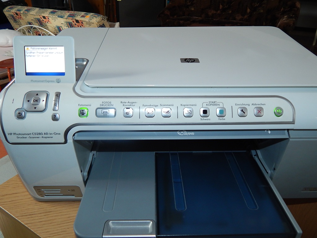 Drukarka hp Photosmart c5280!! - 7220614582 - oficjalne archiwum Allegro