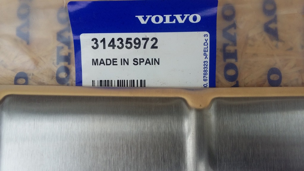 VOLVO XC60 II NAKŁADKA CHROM ZDERZAK TYŁ 31435972 - 7540314773 ...