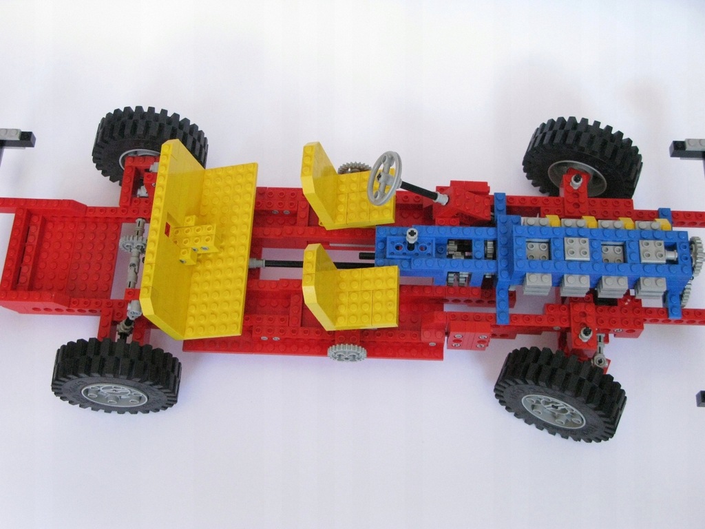 LEGO Technic 853 Auto Chassis +Instr MEGA UNIKAT! - 7532829541 ...